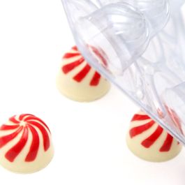 Peppermint Bon Bon 3 Part Chocolate Mold - Evil Cake Genius