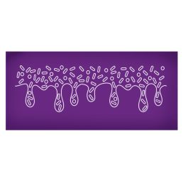 Cartoon Cake Drip Mesh Stencil - Evil Cake Genius