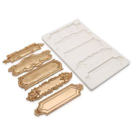 Decorative Plaques Silicone Mold - Evil Cake Genius