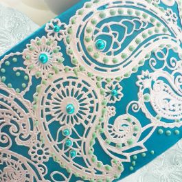Lace Mat Paisley - Evil Cake Genius
