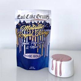 Rose Gold Royal Icing Mix - Evil Cake Genius