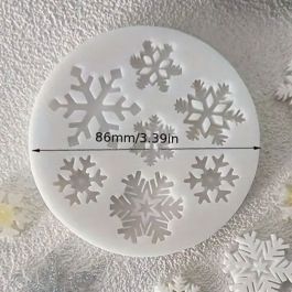 Mini Snowflakes Silicone Mold - Evil Cake Genius
