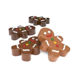 Chocolate Covered Oreo Mold Mini Gingerbread Man - Evil Cake Genius