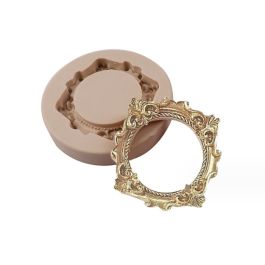 Mold Round Mini Ornate Frame - Evil Cake Genius