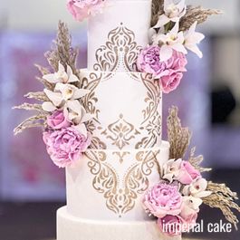 Nouveau 3 Tier Stencil Set - Evil Cake Genius