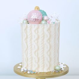 Icing Sheet Cable Knit Sweater - Evil Cake Genius