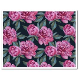 Icing Sheet Peonies - Evil Cake Genius