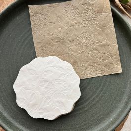 Flower Garden Embossed Parchment Sheets - Evil Cake Genius