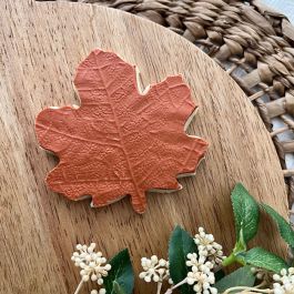 Leaf Texture Embossed Parchment Sheets - Evil Cake Genius