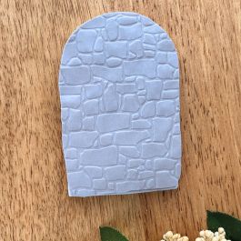 Small Stones Embossed Parchment Sheets - Evil Cake Genius