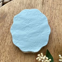 Snowflakes Embossed Parchment Sheets - Evil Cake Genius