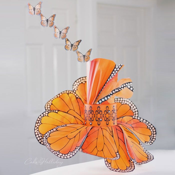 Monarch Butterfly Stencils Butterfly Svg Bundle 5 Monarch
