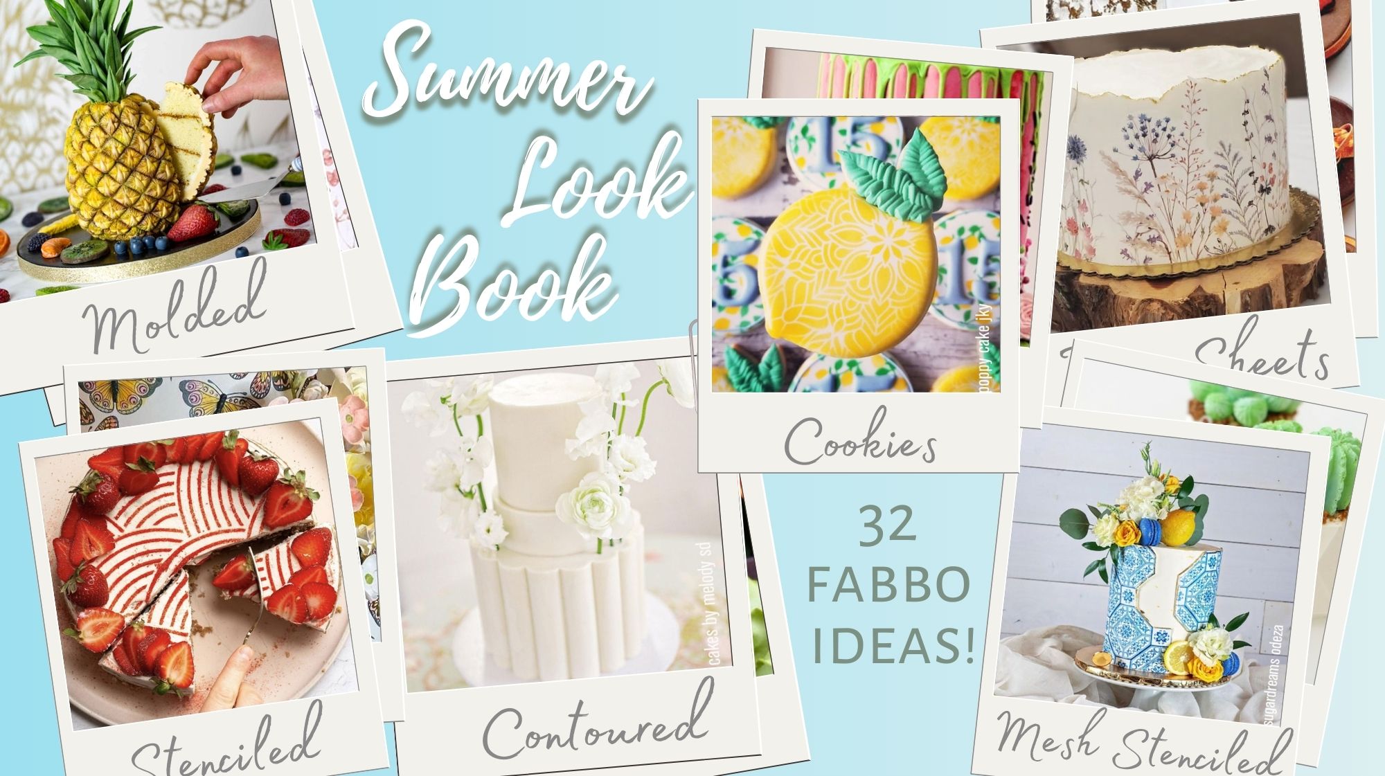 Cake and Cookie Design, Stencils and Decorating Tools - Evil Cake Genius