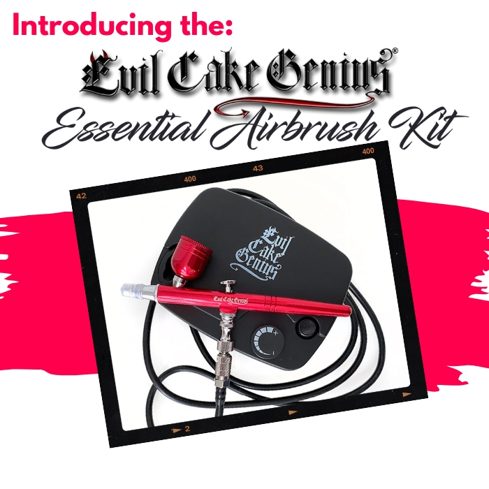 Evil Cake Genius Essential Airbrush Kit - Evil Cake Genius