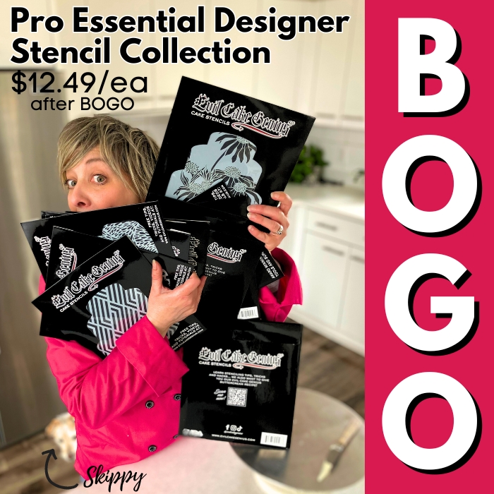 The Essential Cake Stencil Collection - Evil Cake Genius